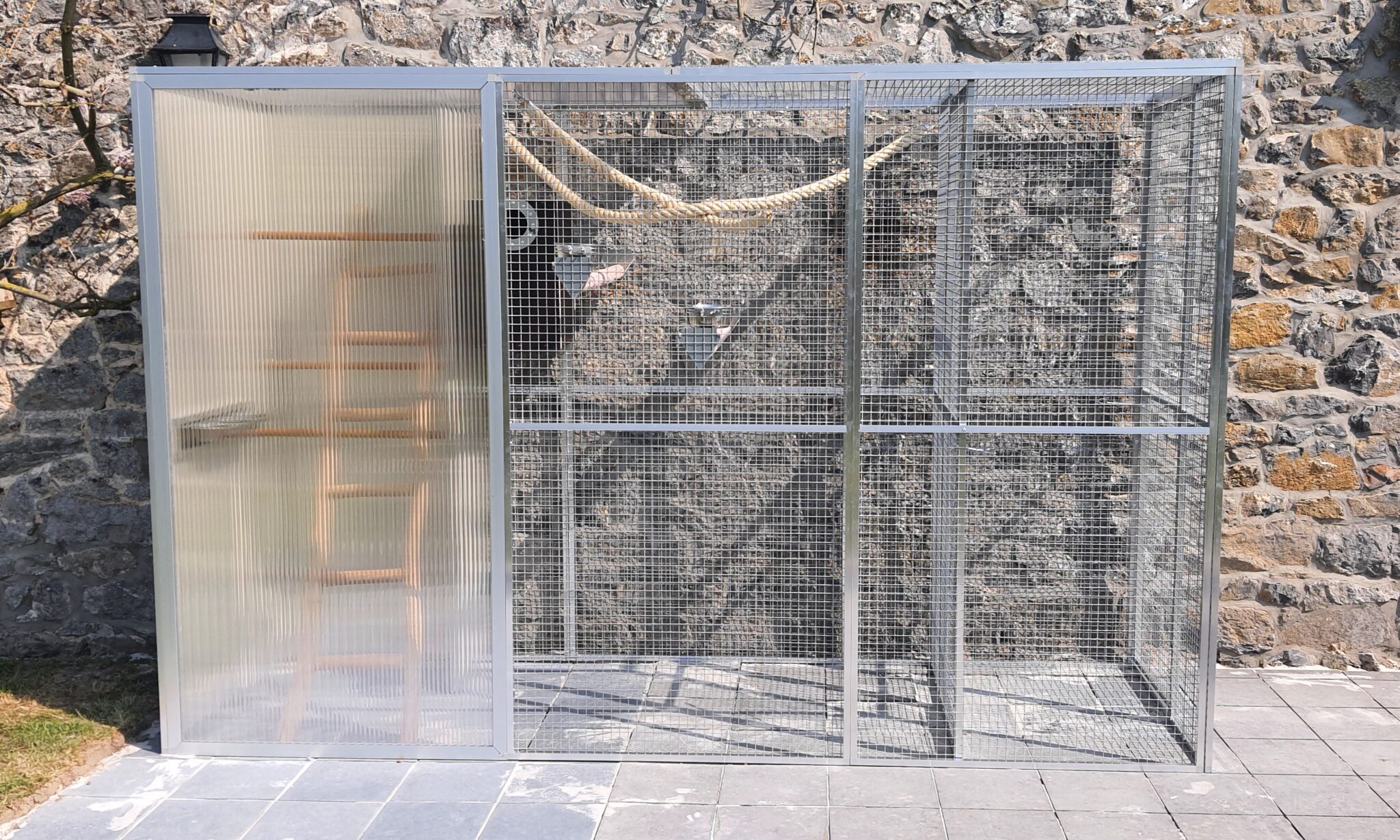 Volières et cages d’élevage en aluminium | Psittacofolie