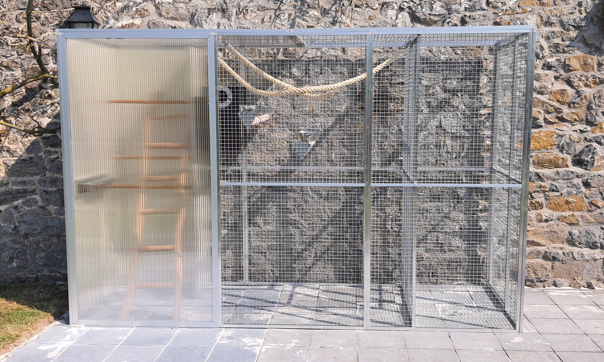 Volières et cages d’élevage en aluminium | Psittacofolie